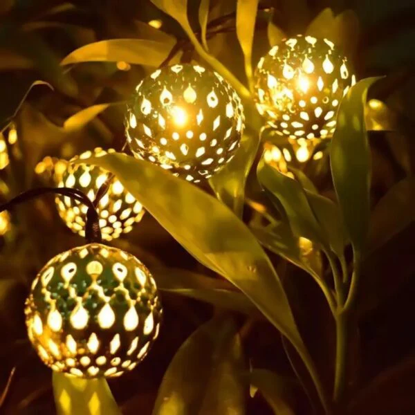 Moroccan Metal Balls String Light - TTL Lights Collection