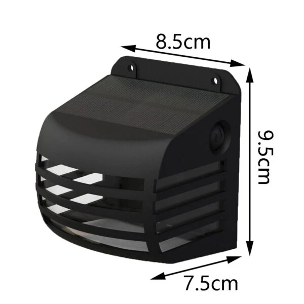 Solar Powered Outdoor Wall Lamp - TTL Lights Collection