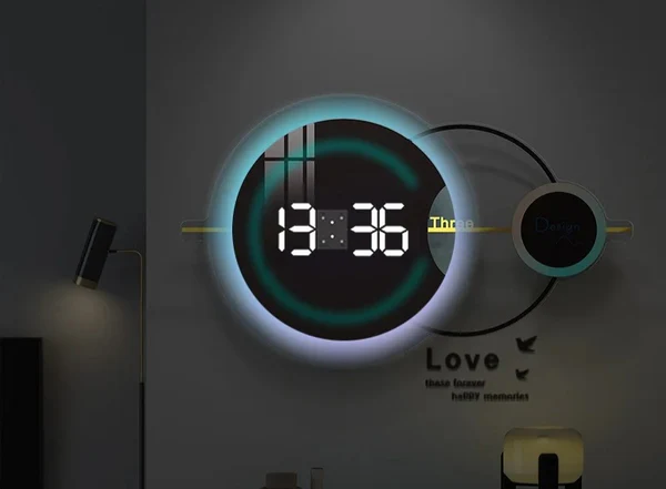 Electronic Wall Clock - TTL Lights Collection