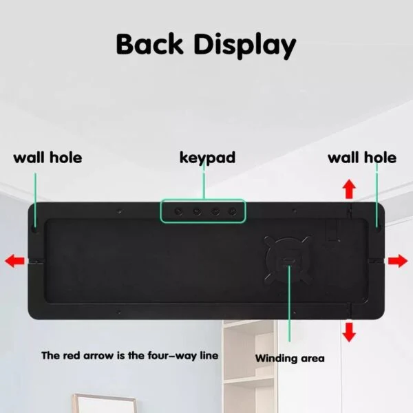 Large Digital Clock - TTL Lights Collection