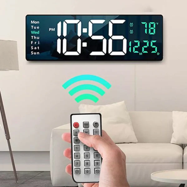 Large Digital Clock - TTL Lights Collection
